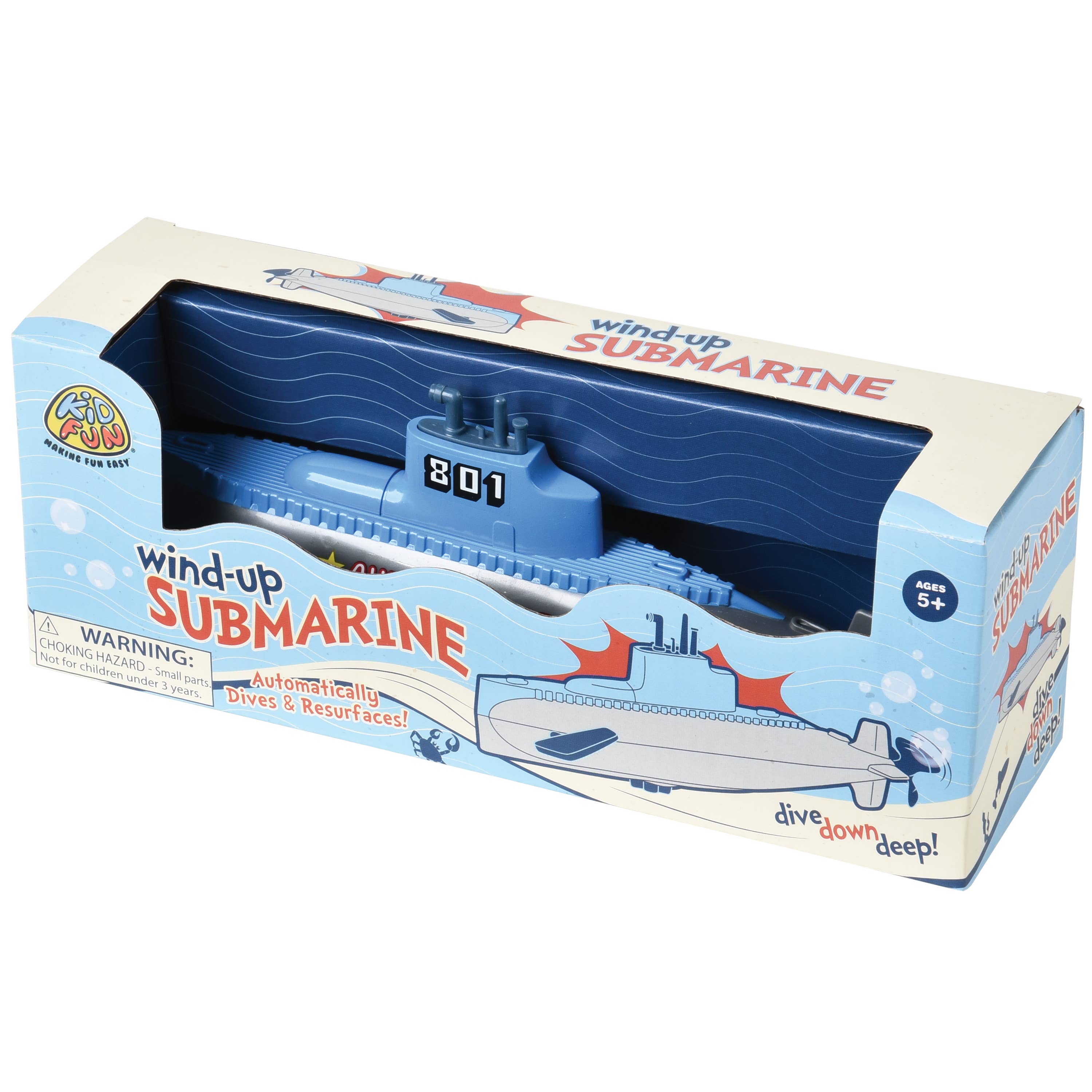 Wind-Up Floating Sub Bath Toy Playset – Magpies Nashville