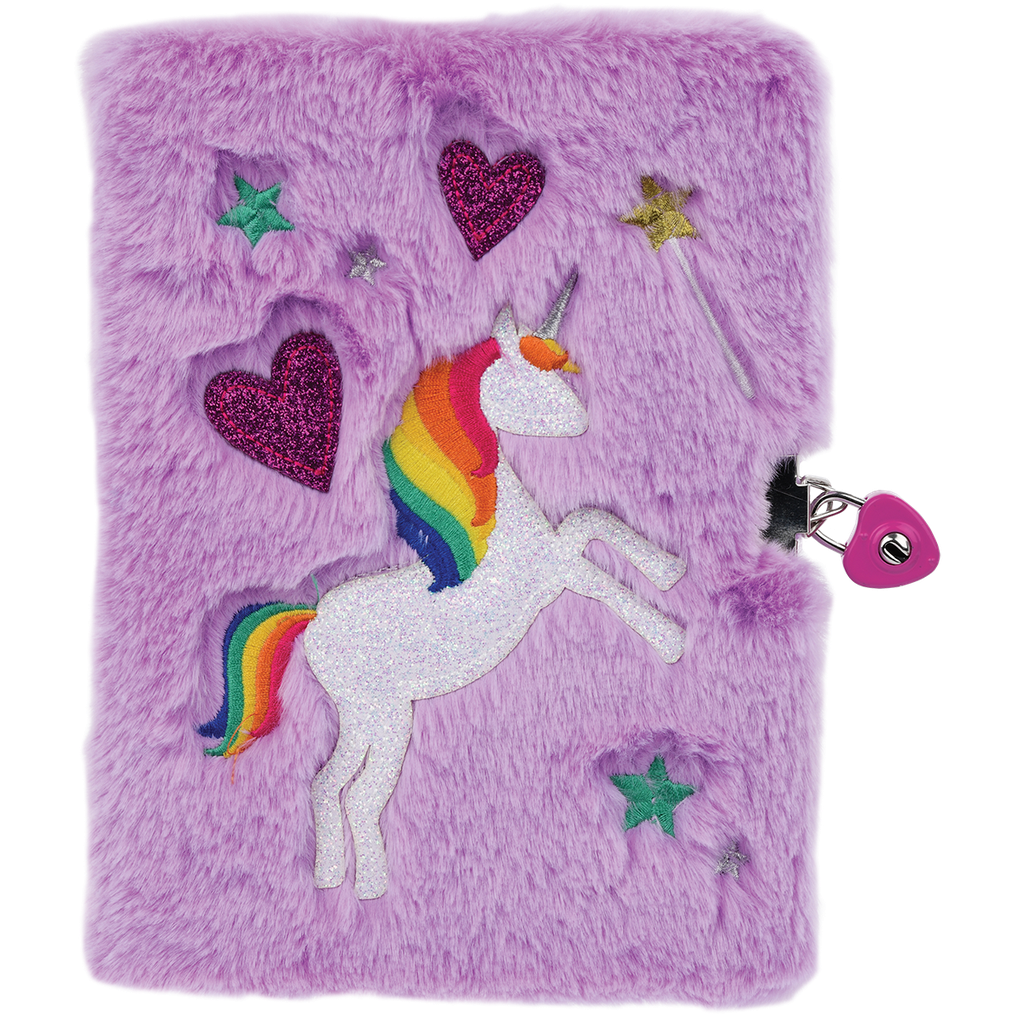 Magical Unicorn Lock and Key Furry Journal – Magpies Nashville