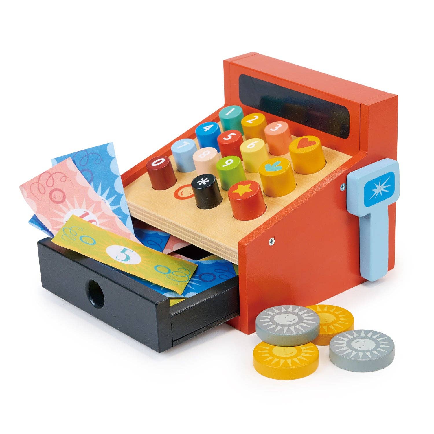 Red Till Toy Set with Squishy Buttons – Magpies Nashville