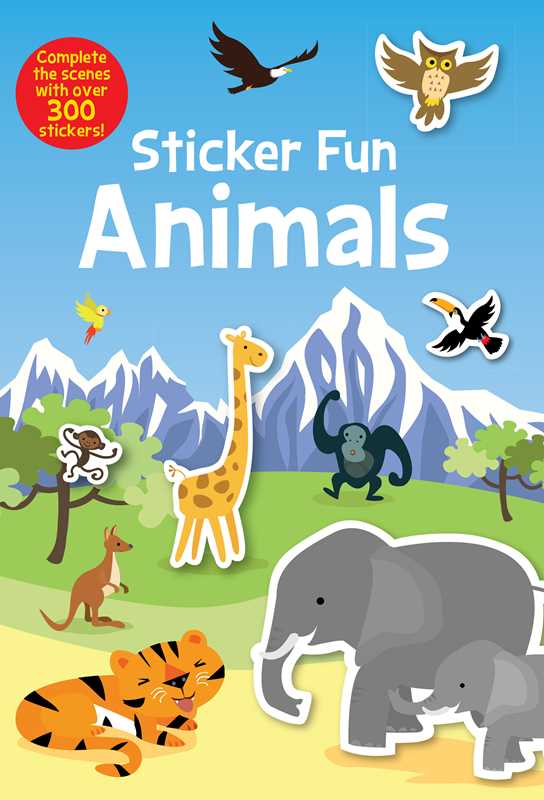 Sticker Fun Animals by Editors of Silver Dolphin Books – Magpies Nashville